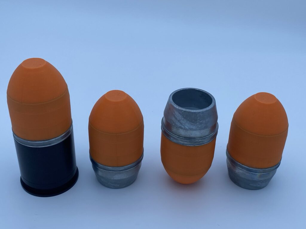40mm Chalk Projectiles - BenglesBullets - Launcher Products